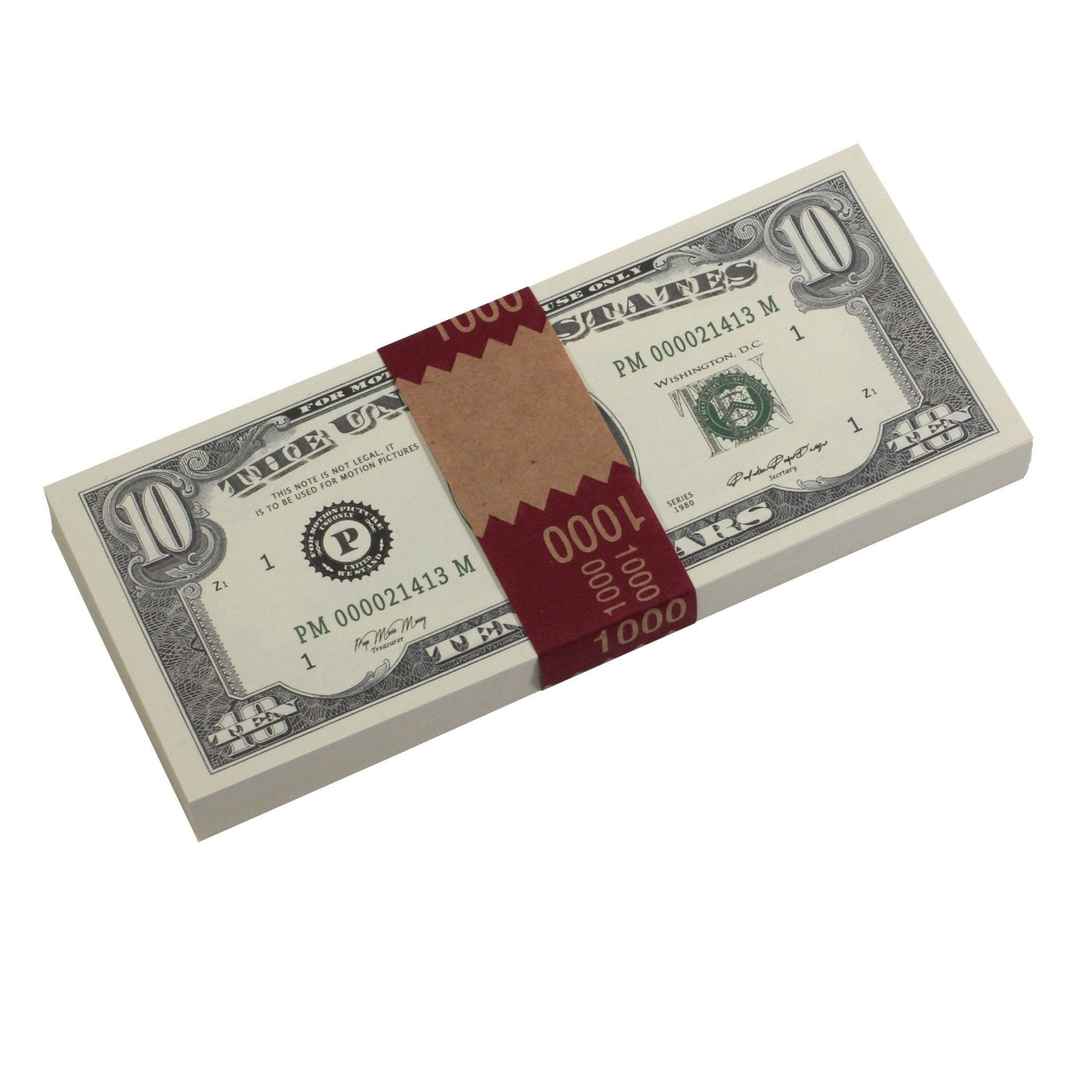 Series 1980s Mix $18,500 Blank Filler Prop Money Package – Prop Movie Money